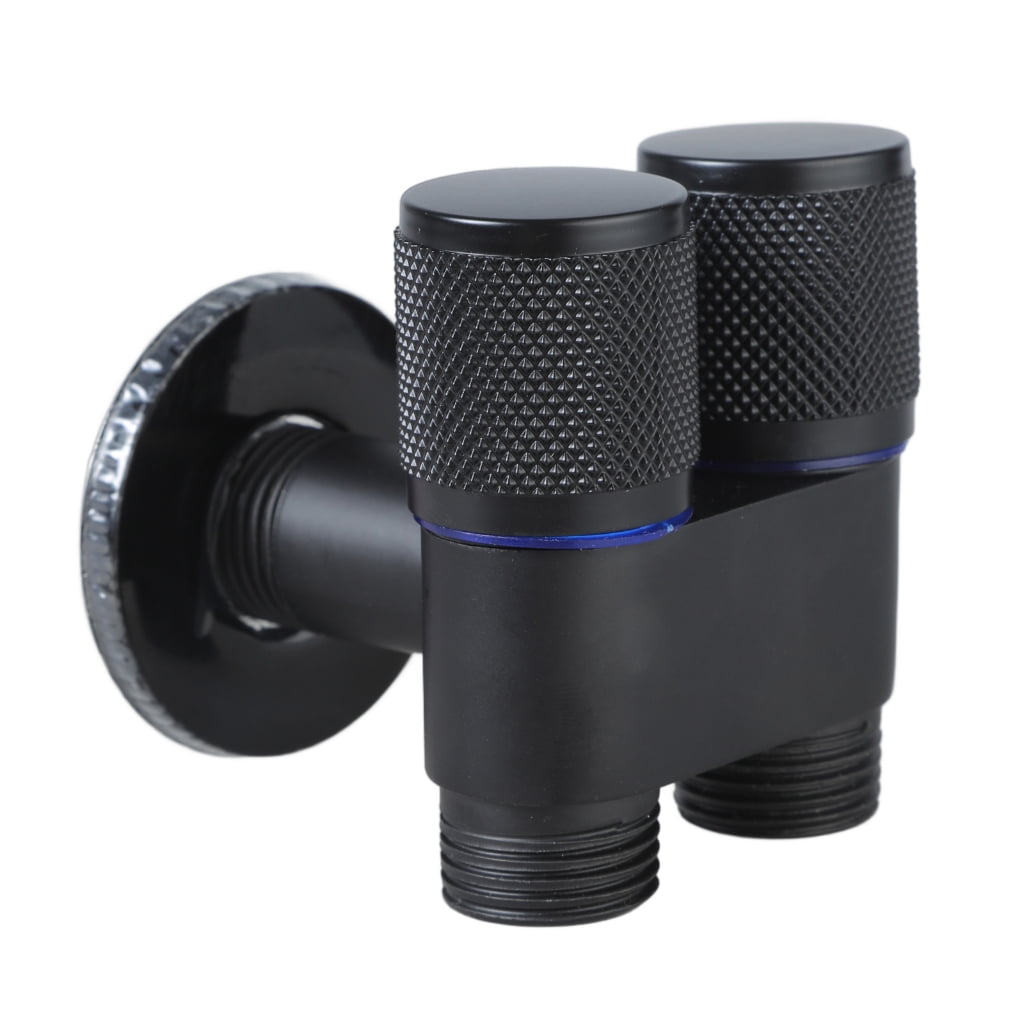 lanema Double Control Angle Valves Washing Machine Faucet Toilet Angle ...