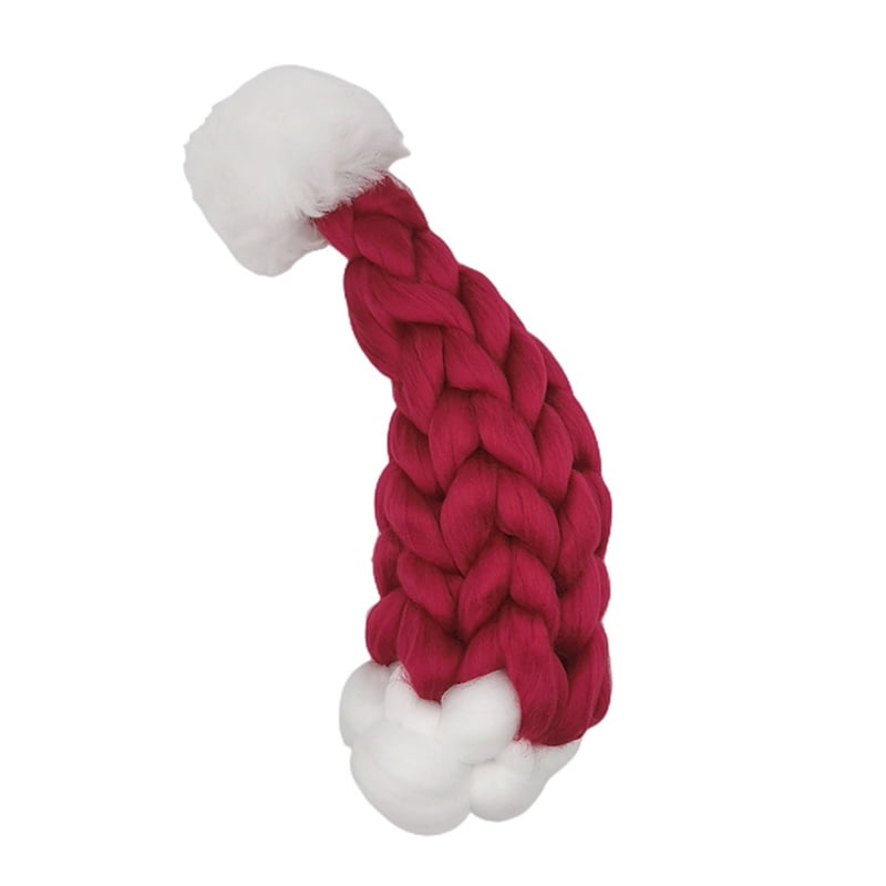 lanema Durable Soft Icelandic Wool Christmas Cap For DIY Crafts Holiday ...