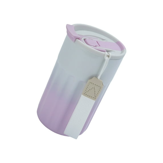 lanema Durable Steel Insulated Cup Double Lid Mechanism Portable Design ...