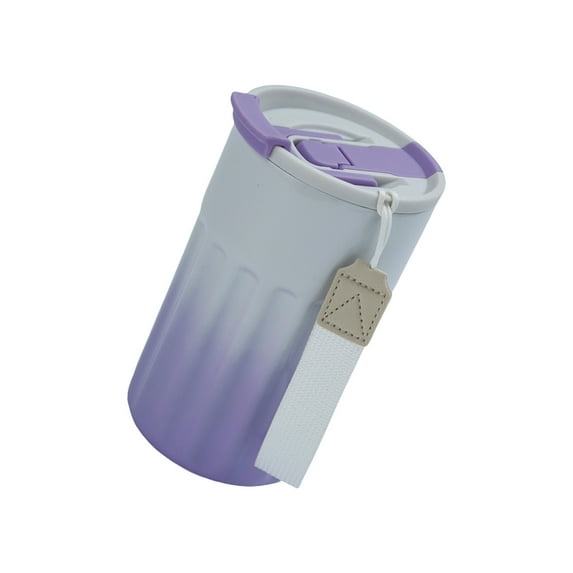 lanema Durable Steel Insulated Cup Double Lid Mechanism Portable Design ...