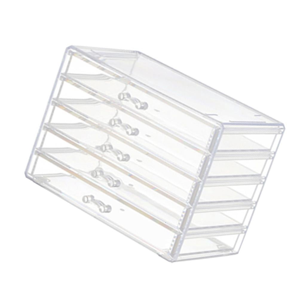 lanema Elegant Acrylic Makeup and Jewelry Drawer Clear Acrylic Storage ...