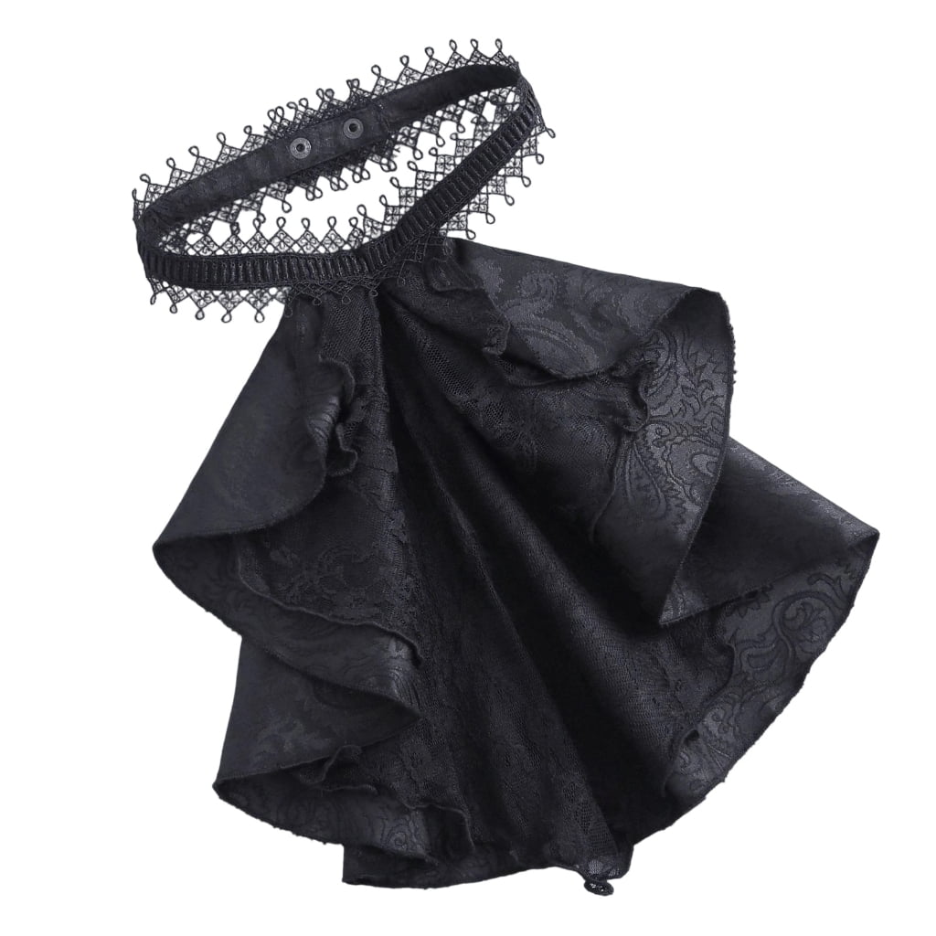 lanema Elegant Colonial Detachable Collar Ruffle Drape Lace Trim Design ...