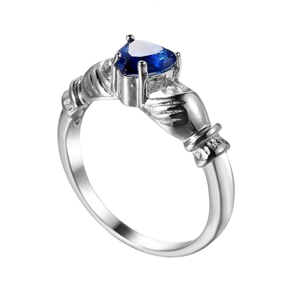 lanema Fashionable Heart Rings Elegant Brass Texture Suitable for ...