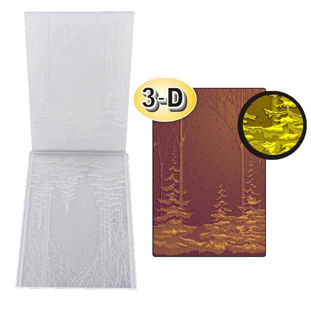 lanema Flower Embossing Template 3D Embossed Folder Stencil for Card ...