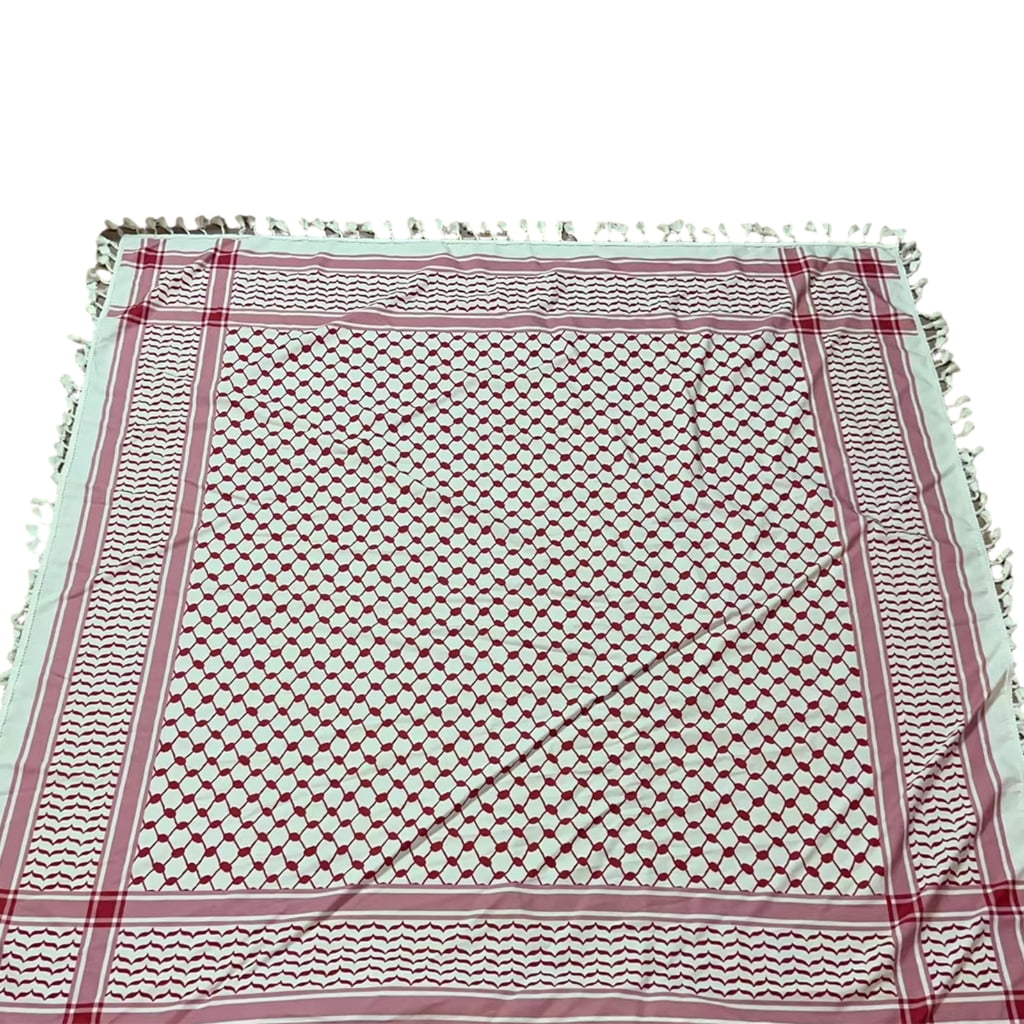 lanema Fringed Arafat Hijab Shemagh Scarf Arabian Bandana Dubai Saudi ...
