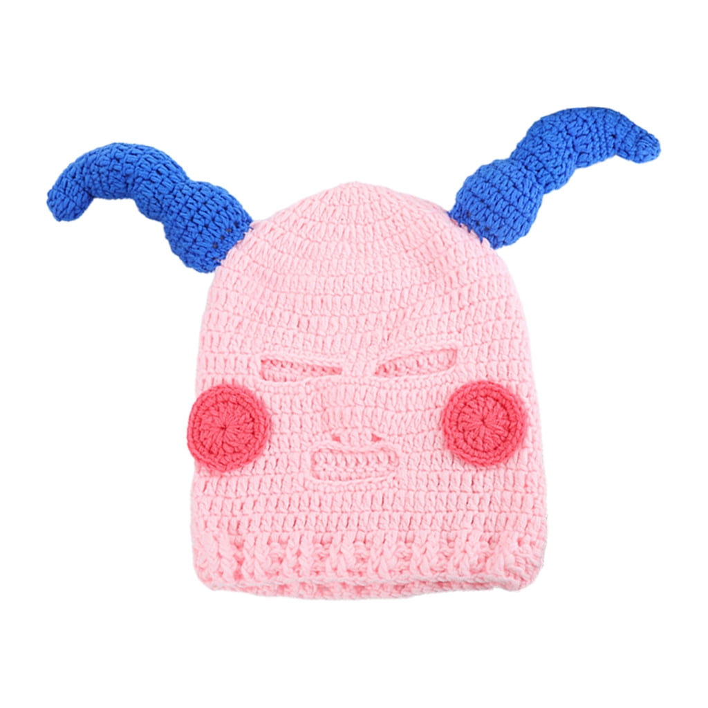 lanema Funny Cartoon Full Face Cover for Creative Robber Hat Face for ...