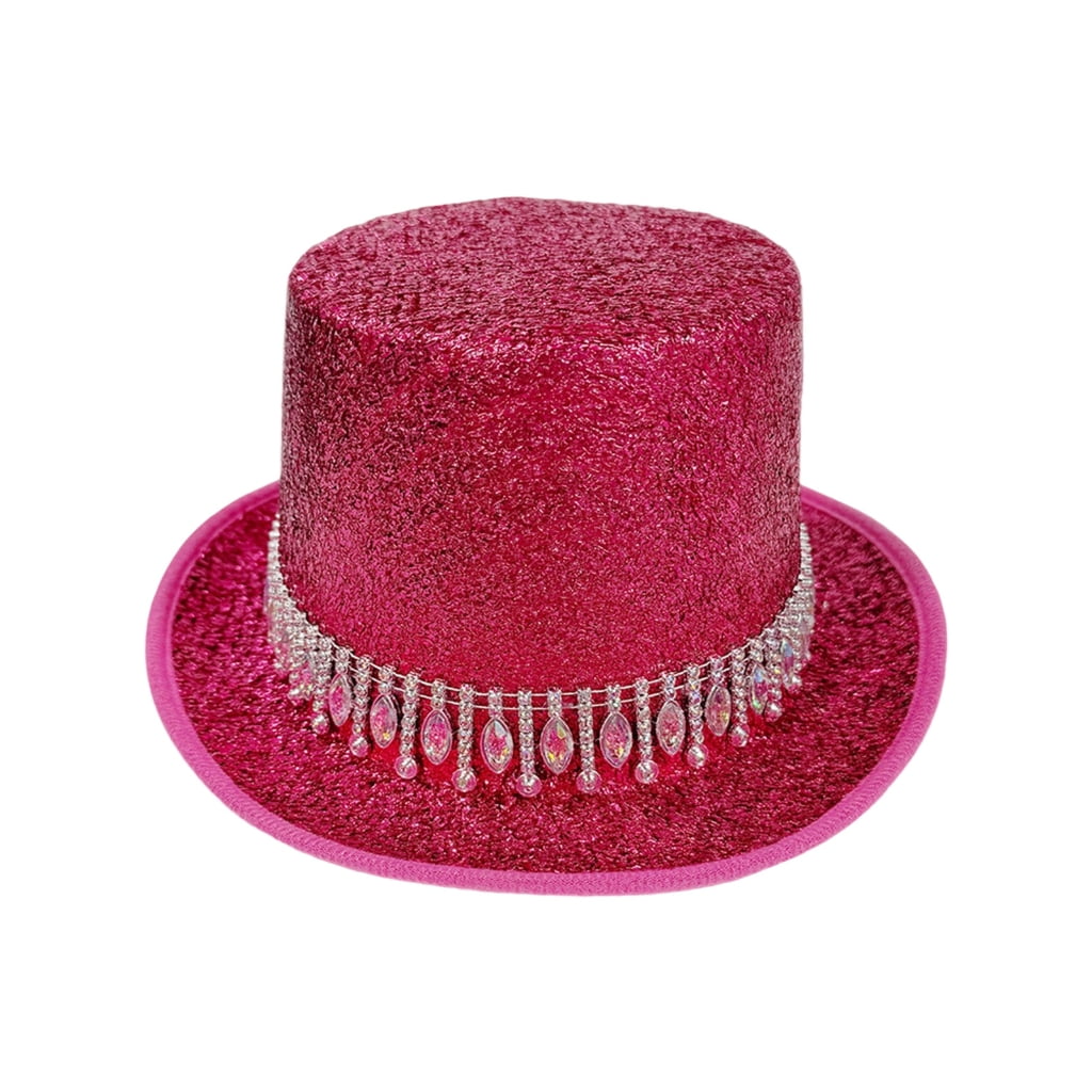 lanema Glittering Ceremony Hat Masquerades Party Hat Roleplay Costume Hat Festival Prop ...