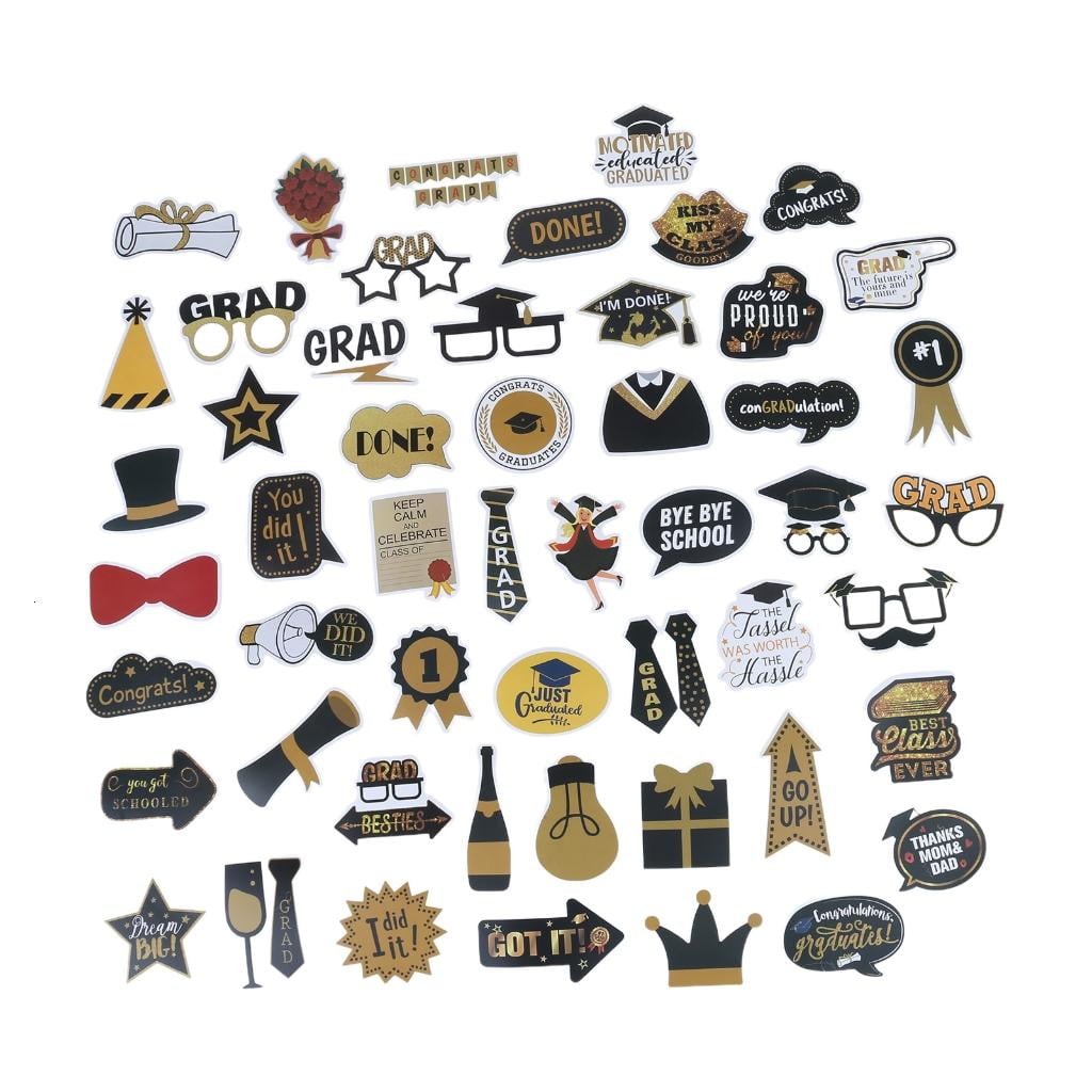 lanema Graduation Sticker Graduation Labels Sticker Skateboard Sticker ...