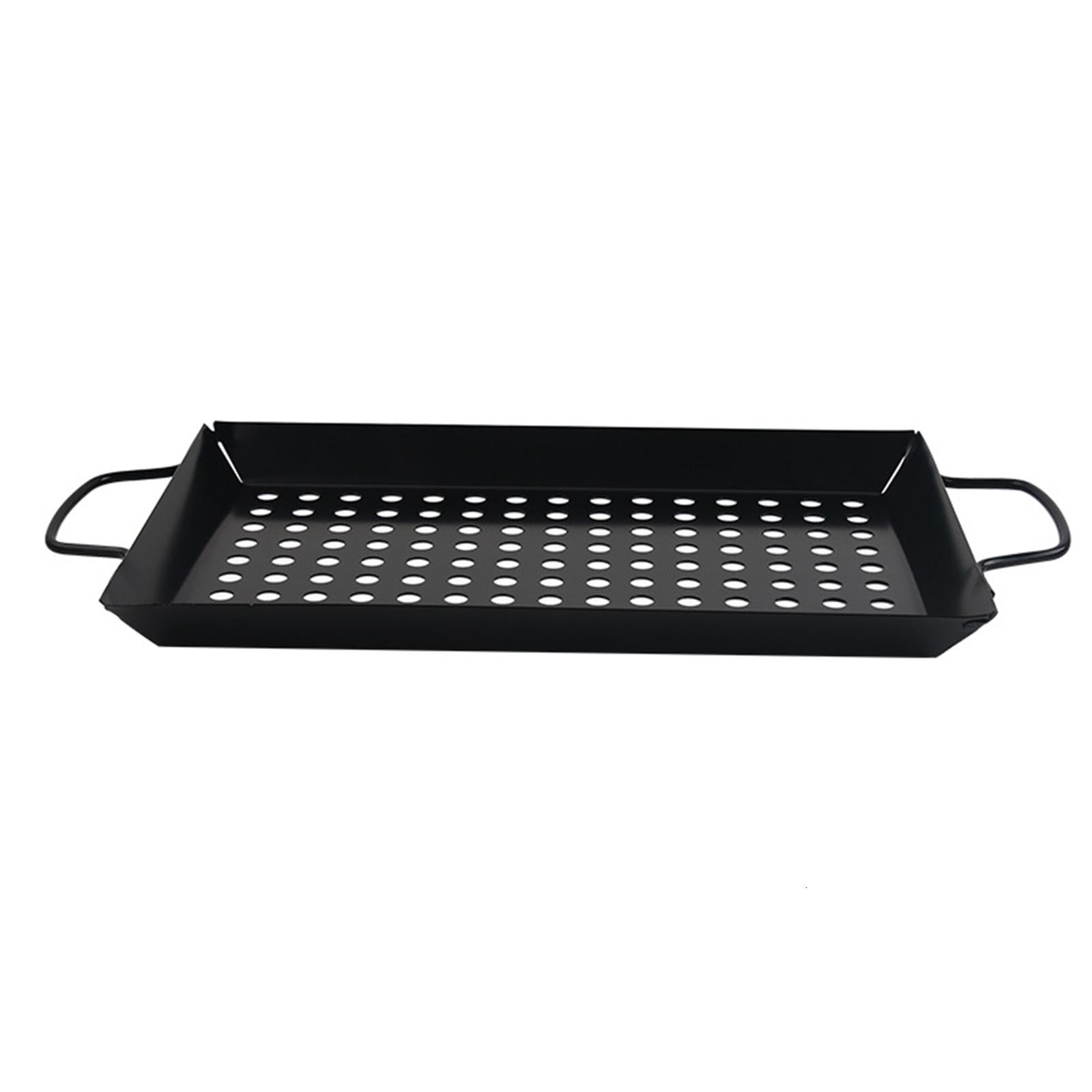 lanema Grill Basket Nonstick Grill with Holes BBQ Grill Trays Vegetable ...