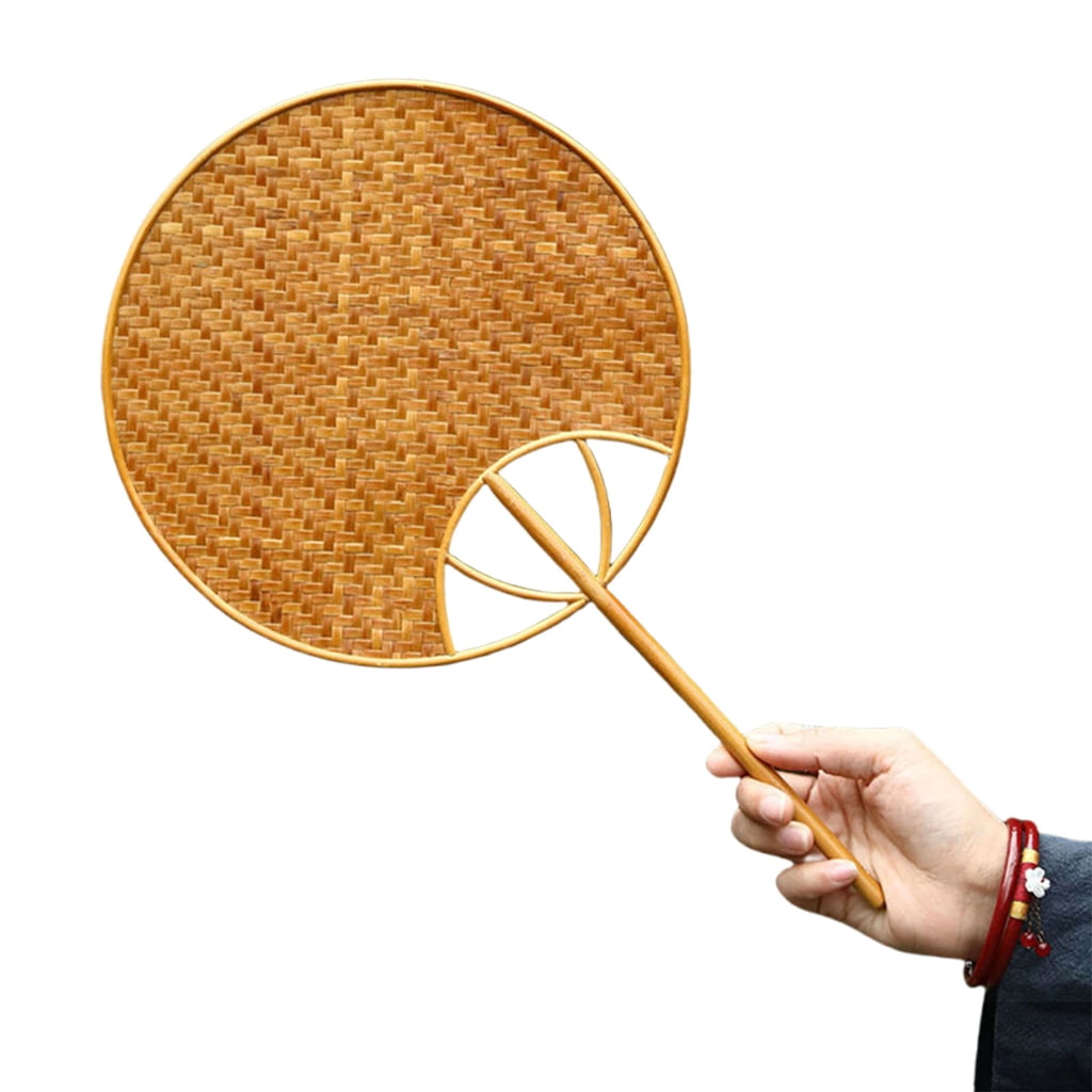lanema Handcrafts Bamboos Fan Provide Natural Breezes Woven Braiding ...