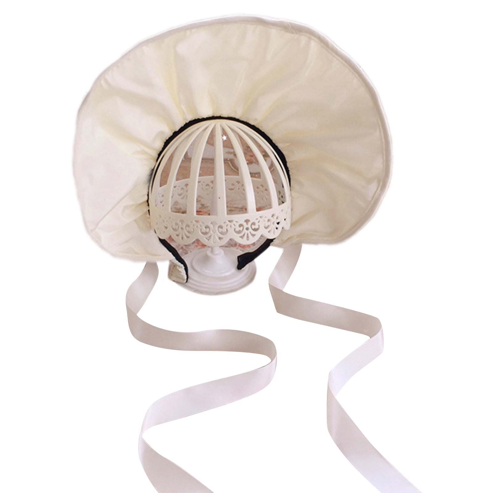 lanema Handmade Lolita Folded Hat Tea Party Hat Sweet Bonnet Hat for ...