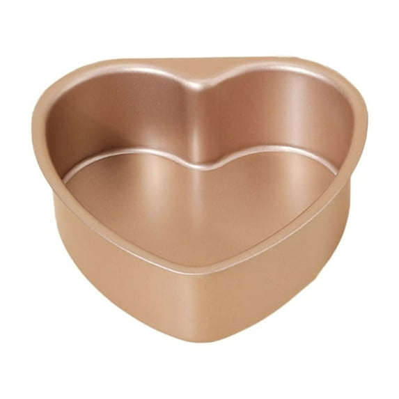 lanema Heart Shape Removable Base Cake Pan Carbon Steel Construction ...