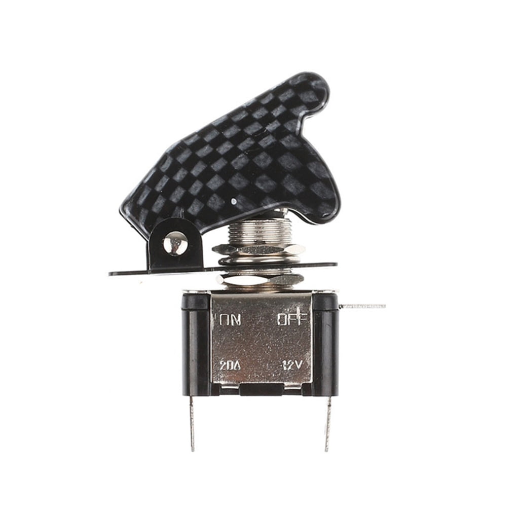 lanema Heavy Duty 12-Volt LED Lighted Toggle Switch Heavy Duty Covered ...