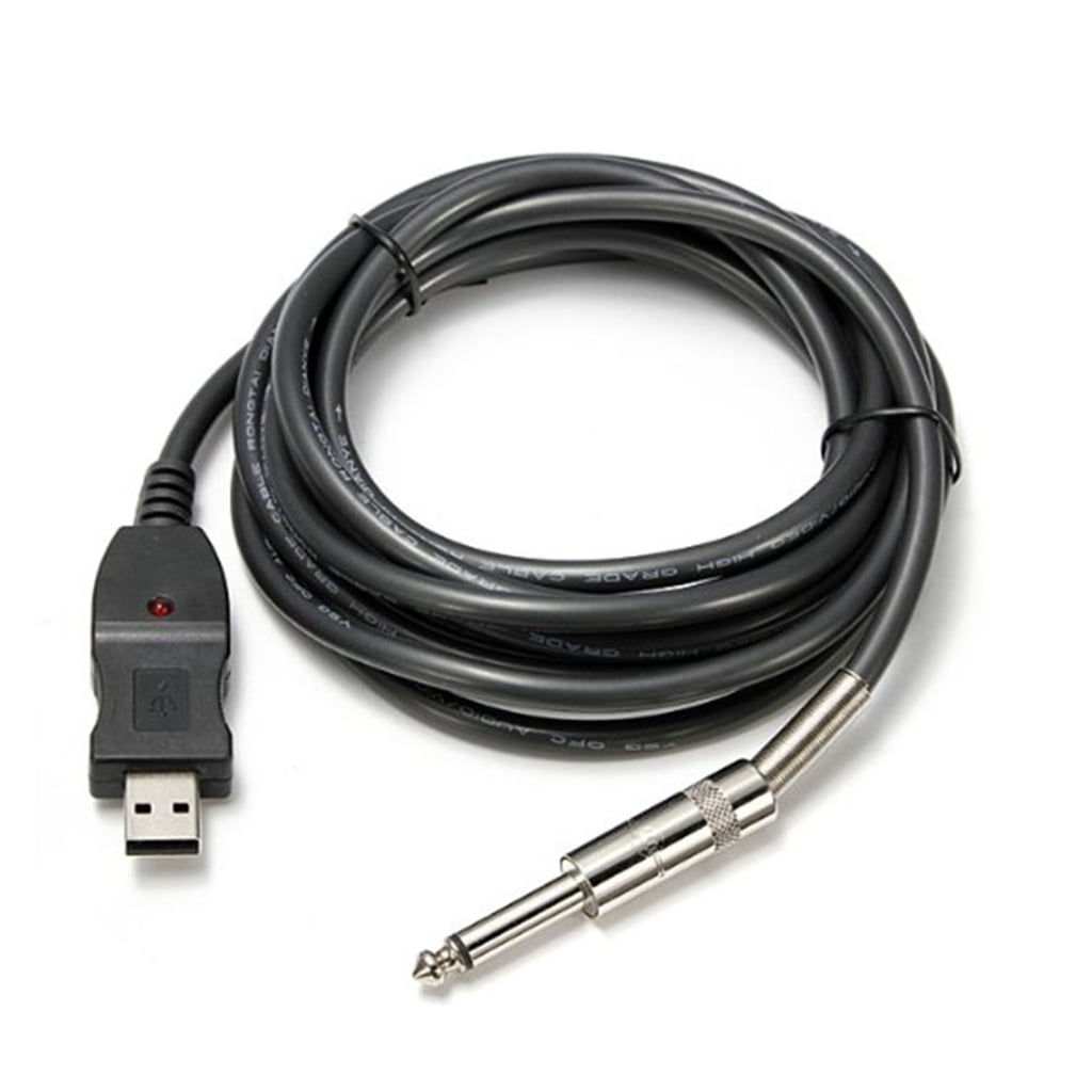 lanema Heavy-duty USB Guitar Cable Computer Audio Connector Adapter ...
