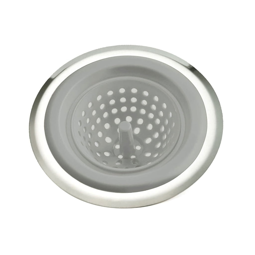 lanema High Performances Kitchen Sink Strainer Rubber & Steel Food ...