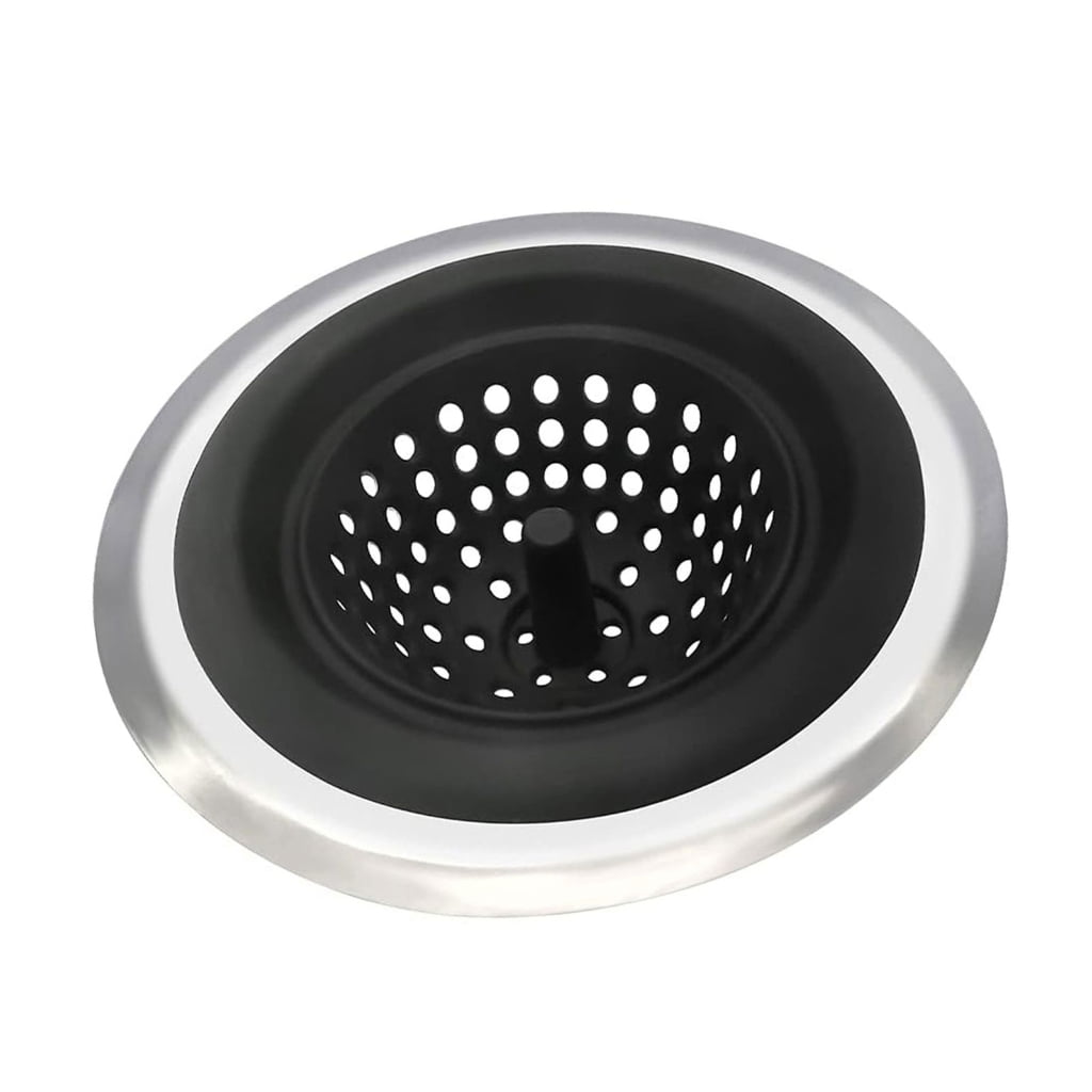 lanema High Performances Kitchen Sink Strainer Rubber & Steel Food ...