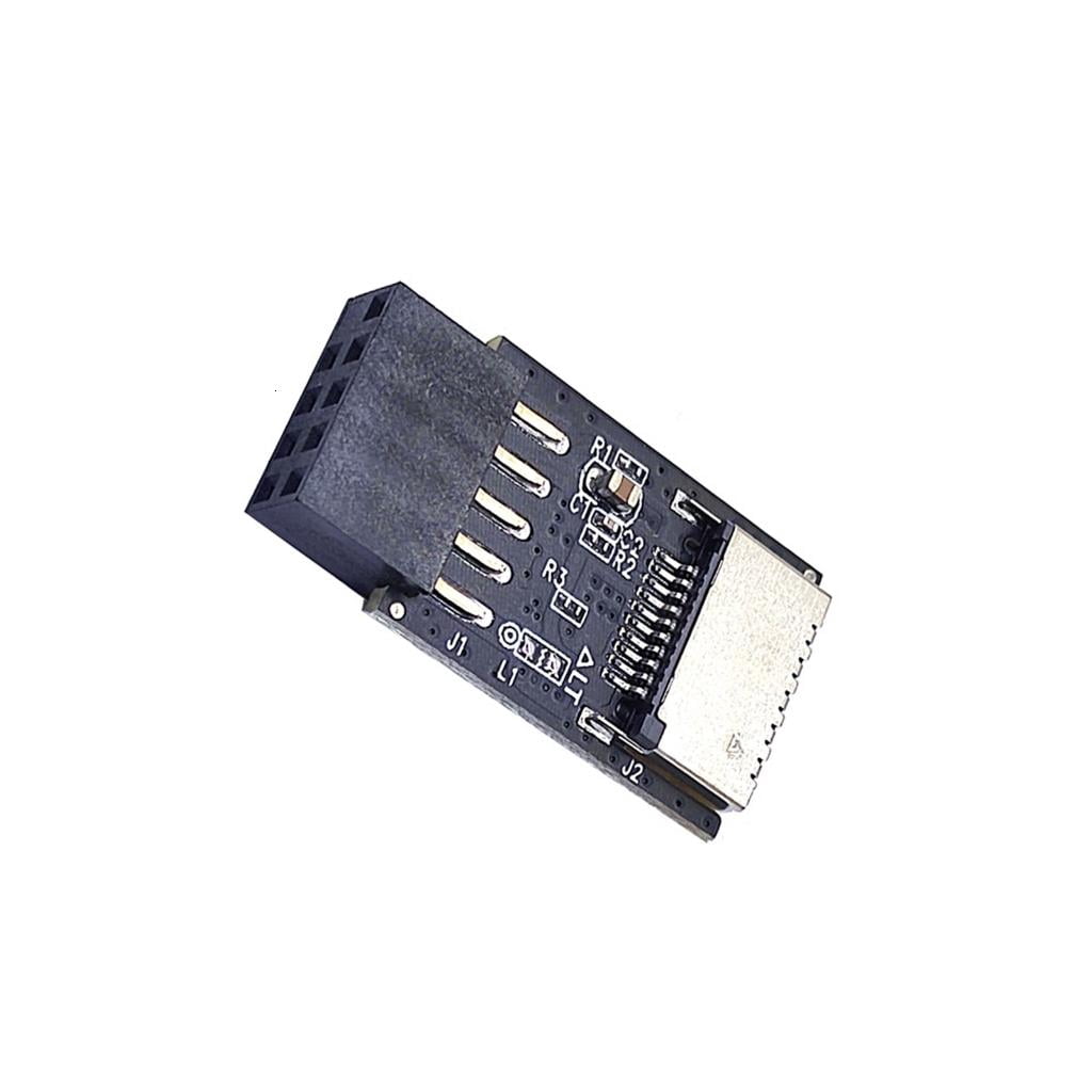 lanema High Speed Data Transfer USB 2.0 9Pin to USB C Front Panel ...