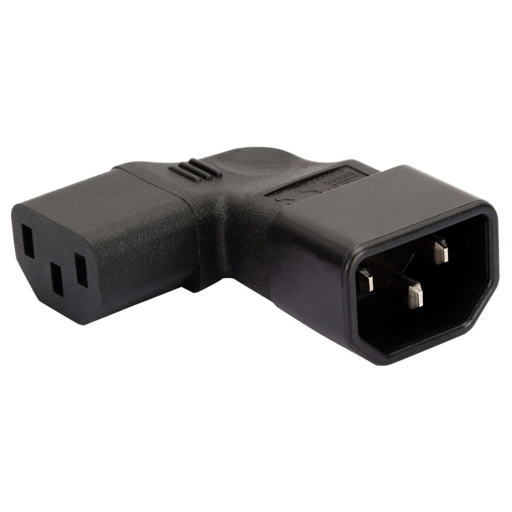 lanema IEC Male C14 Plug to Female IEC320 C13/C7/C5 Socket Connector Converter Adapter - Walmart.com