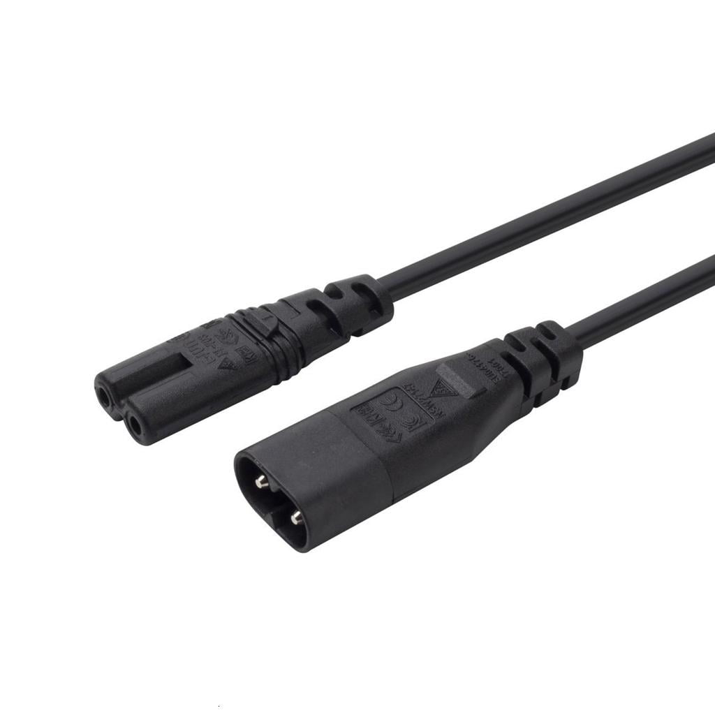 lanema IEC320-C7 to C8 Figure 8 Power Adapter Extension Cable 2x0.75mm² ...