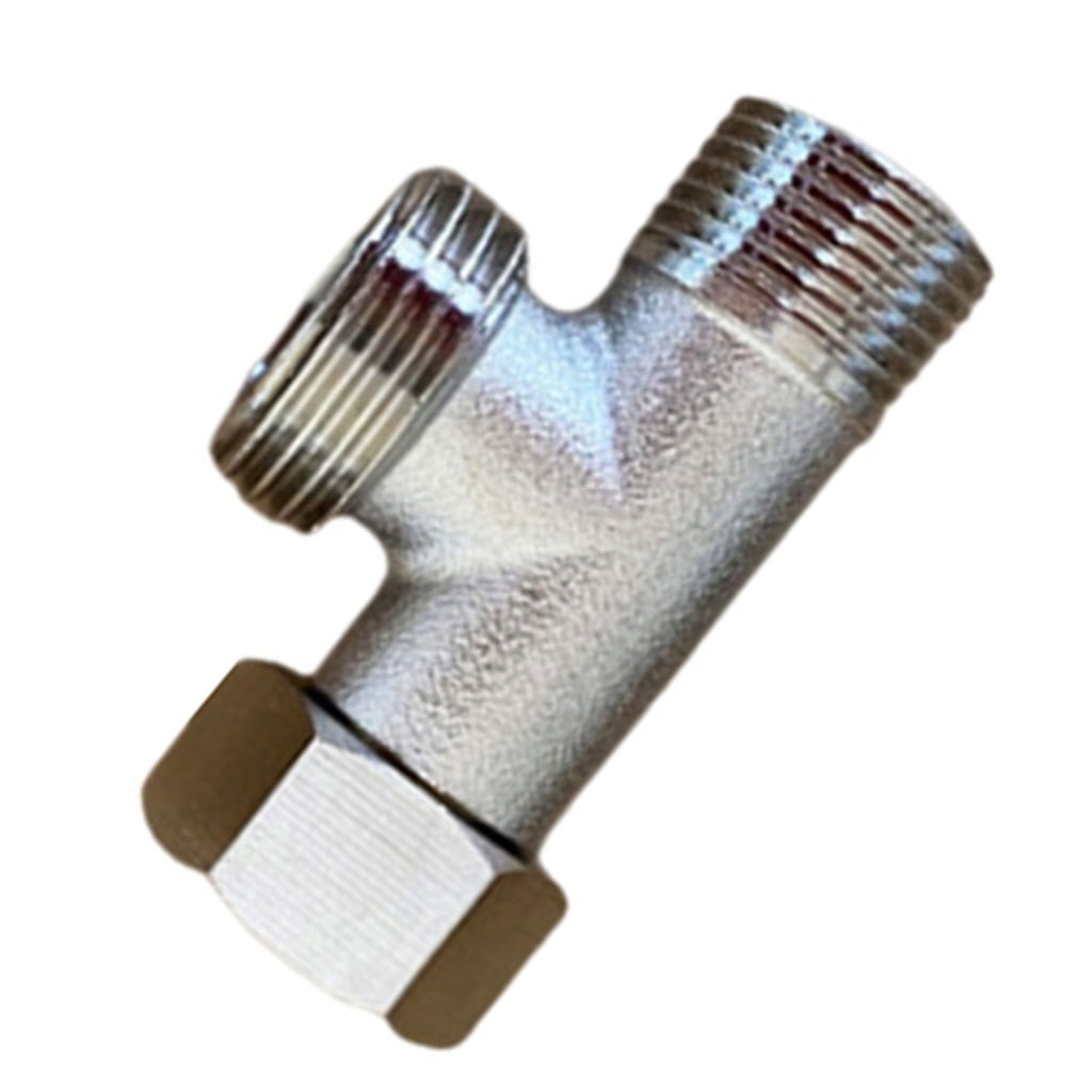 lanema Industrial Tees Adapter 3 Way Angles Stop Valves T Connector ...