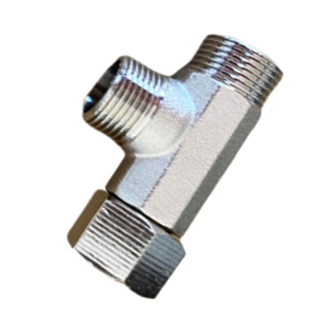 lanema Industrial Tees Adapter 3 Way Angles Stop Valves T Connector ...