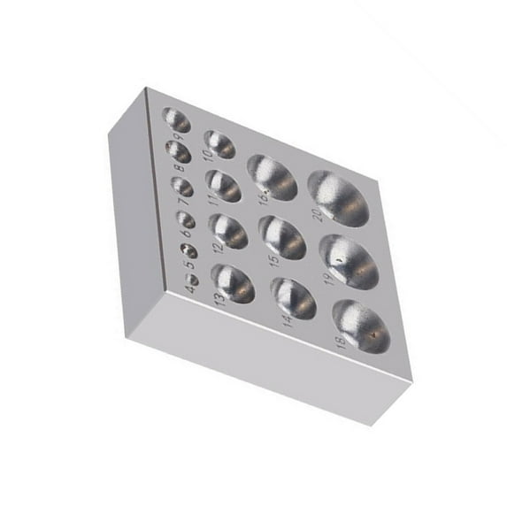 lanema Jewelry Making Tool Steel Texture Forming Block Steel Crafting ...