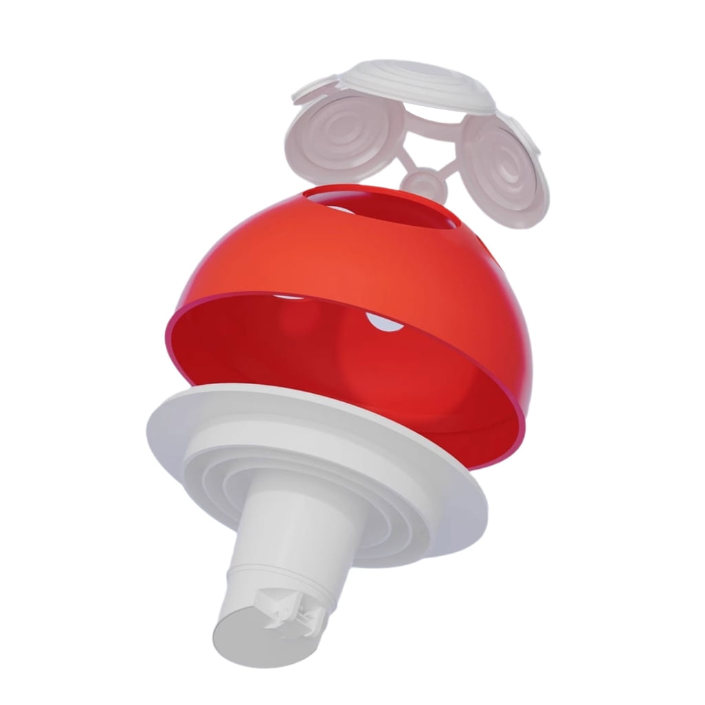 lanema Kitchen Sink Odor Blocker Mushroom Designs Drain Pipe Connector ...