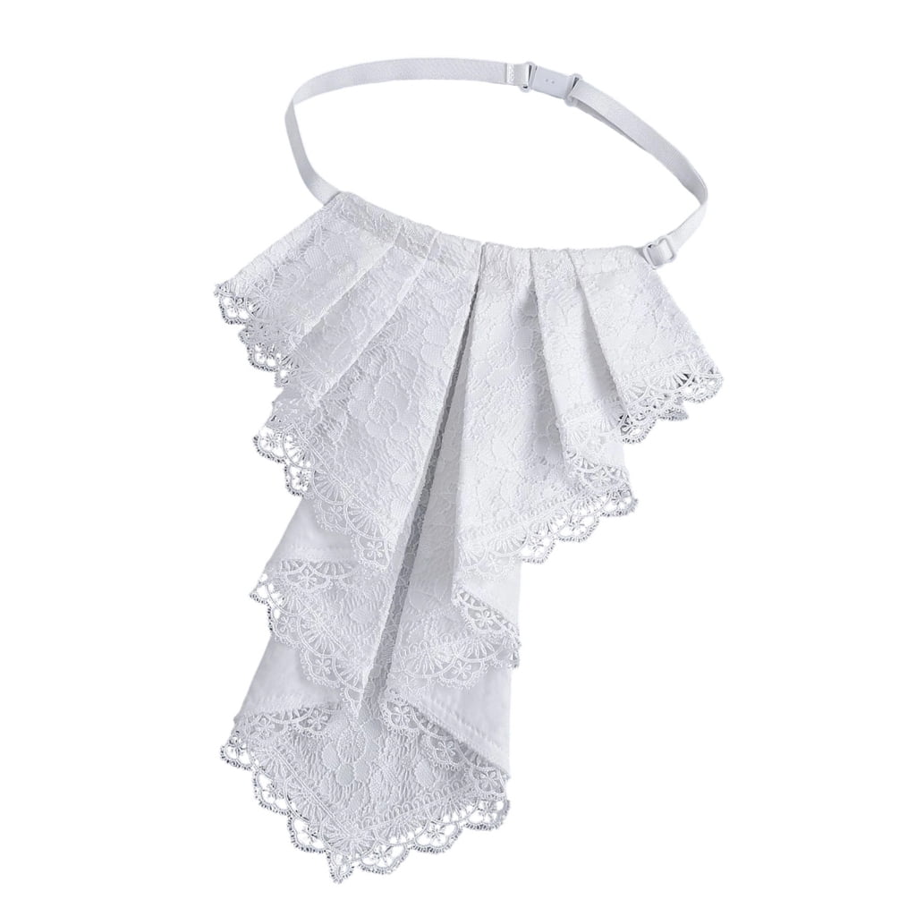 lanema Lace Drape Removable Collar Victorian Jabot Collar Women Outfit ...