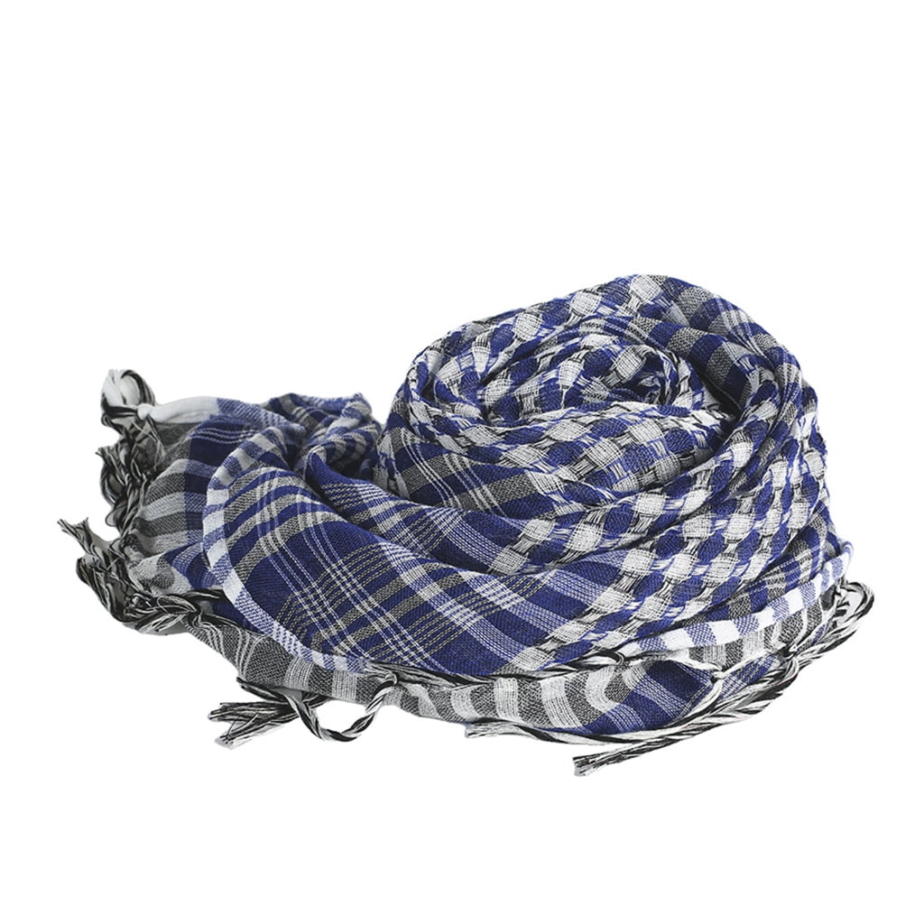 lanema Lattice Print Bandana Hair Kerchief Tie Back Head Wrap for Hot ...