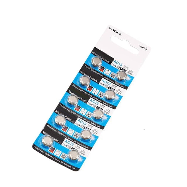 lanema Long Lasting Power 20/10Piece LR44 AG13 Alkaline Button Coin ...