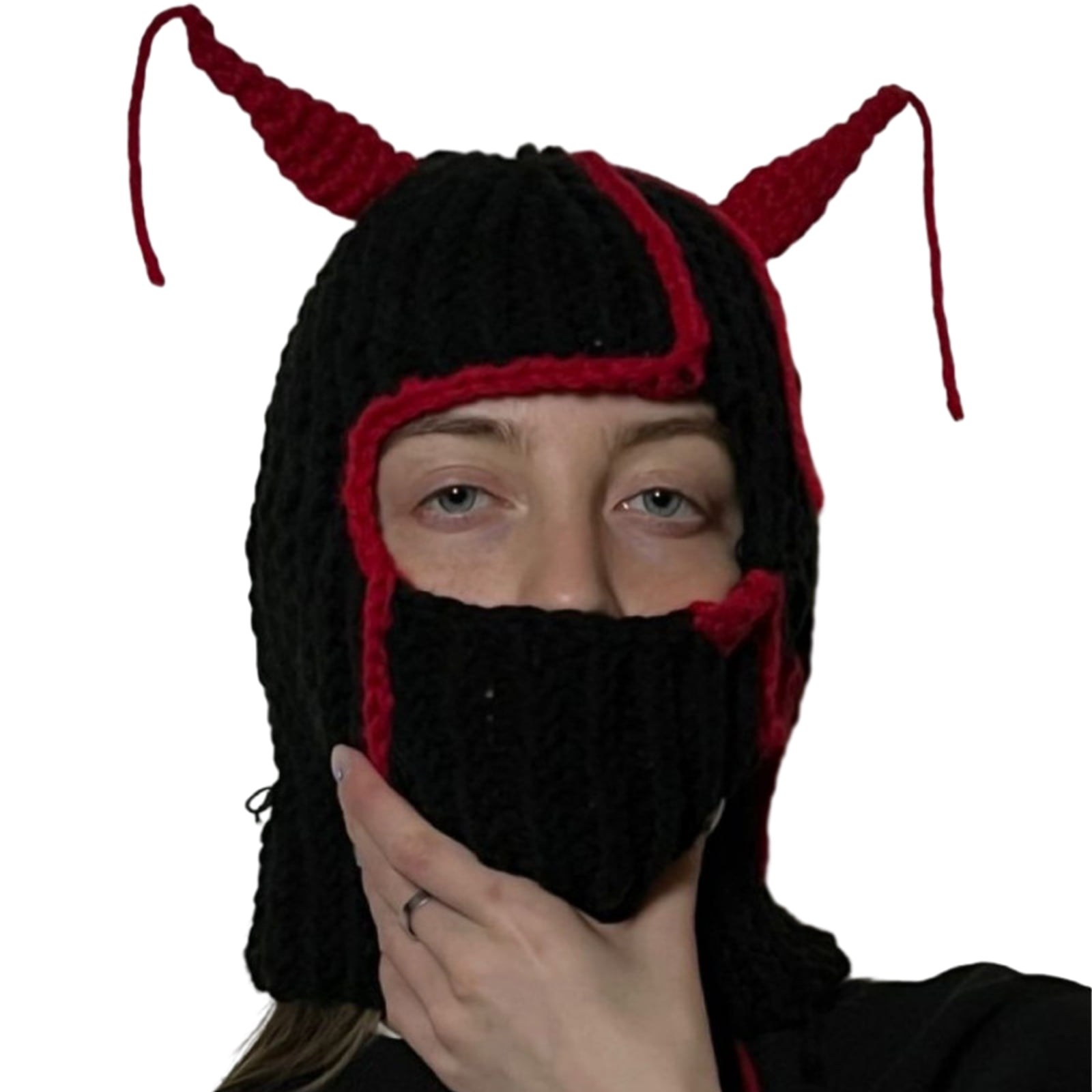 lanema Lovely Horn Hat for Girls Hats Gift for Friend Soft Crocheted ...