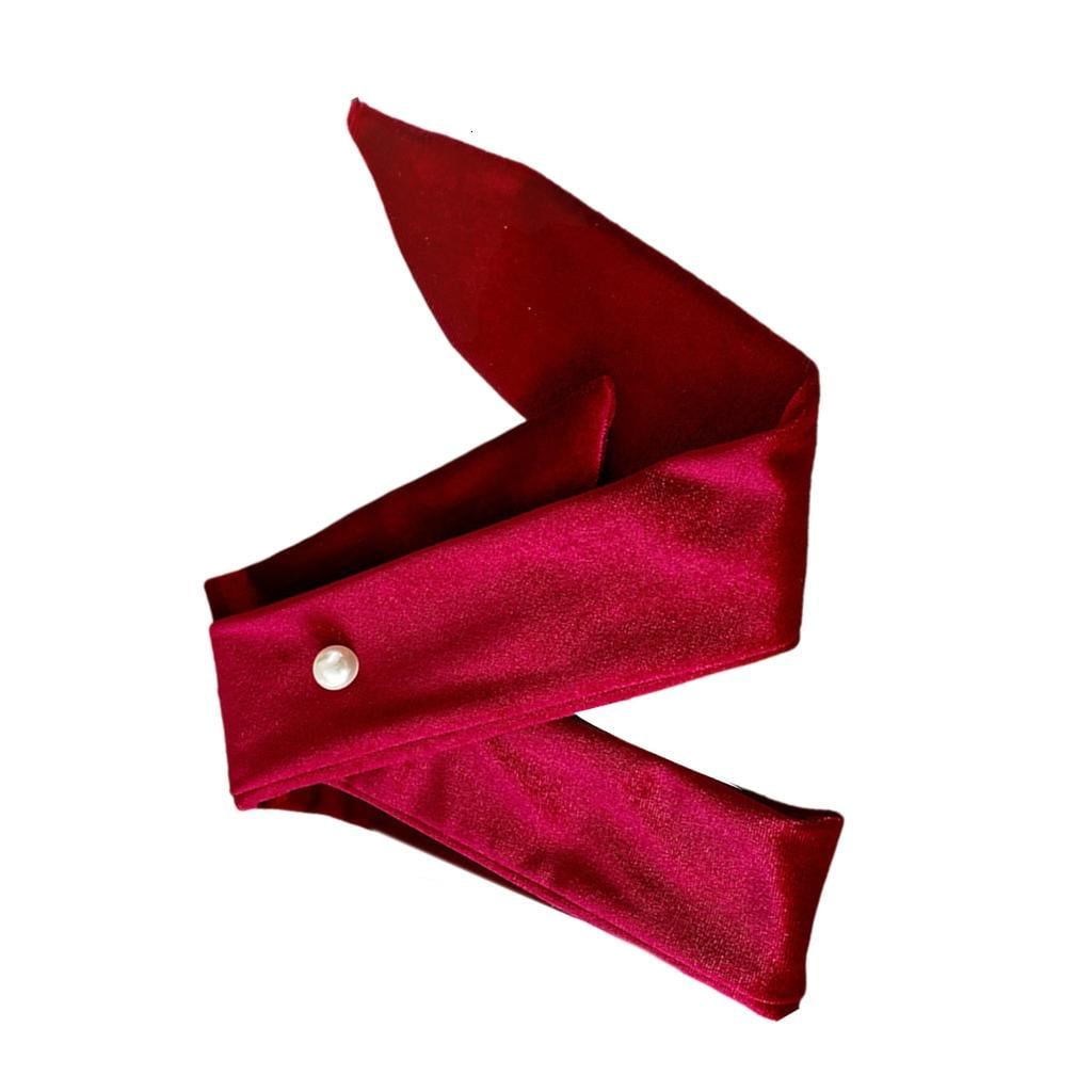lanema Luxurious Velveted Scarf Hair Band Neck Wrap Handbag Handle ...