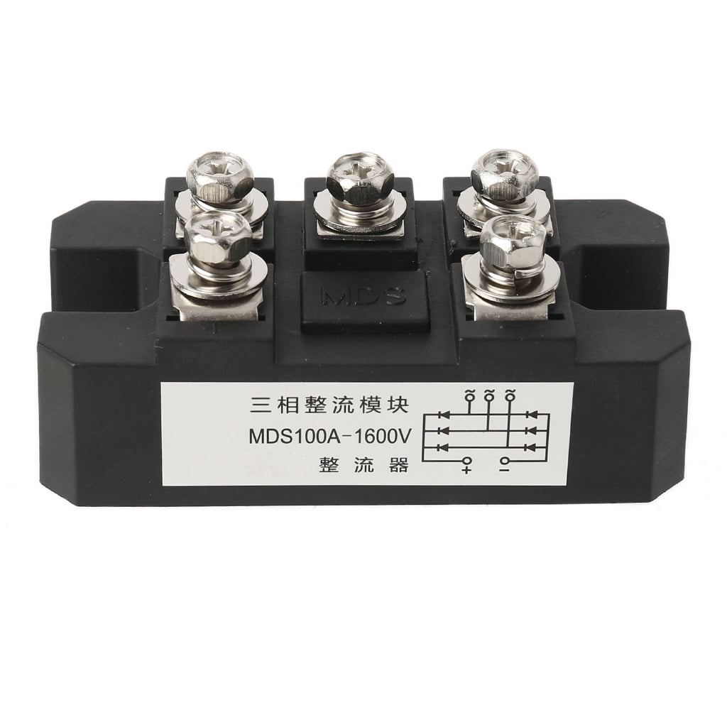 lanema MDS100A 3-Phase Diode Bridge Rectifier 100A Amp 1600V Bridge ...