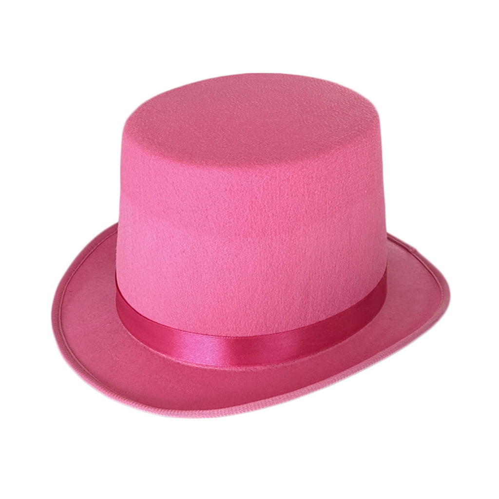 lanema Magician Top Hat Felt Magician Cap Dressing up Accessory for ...