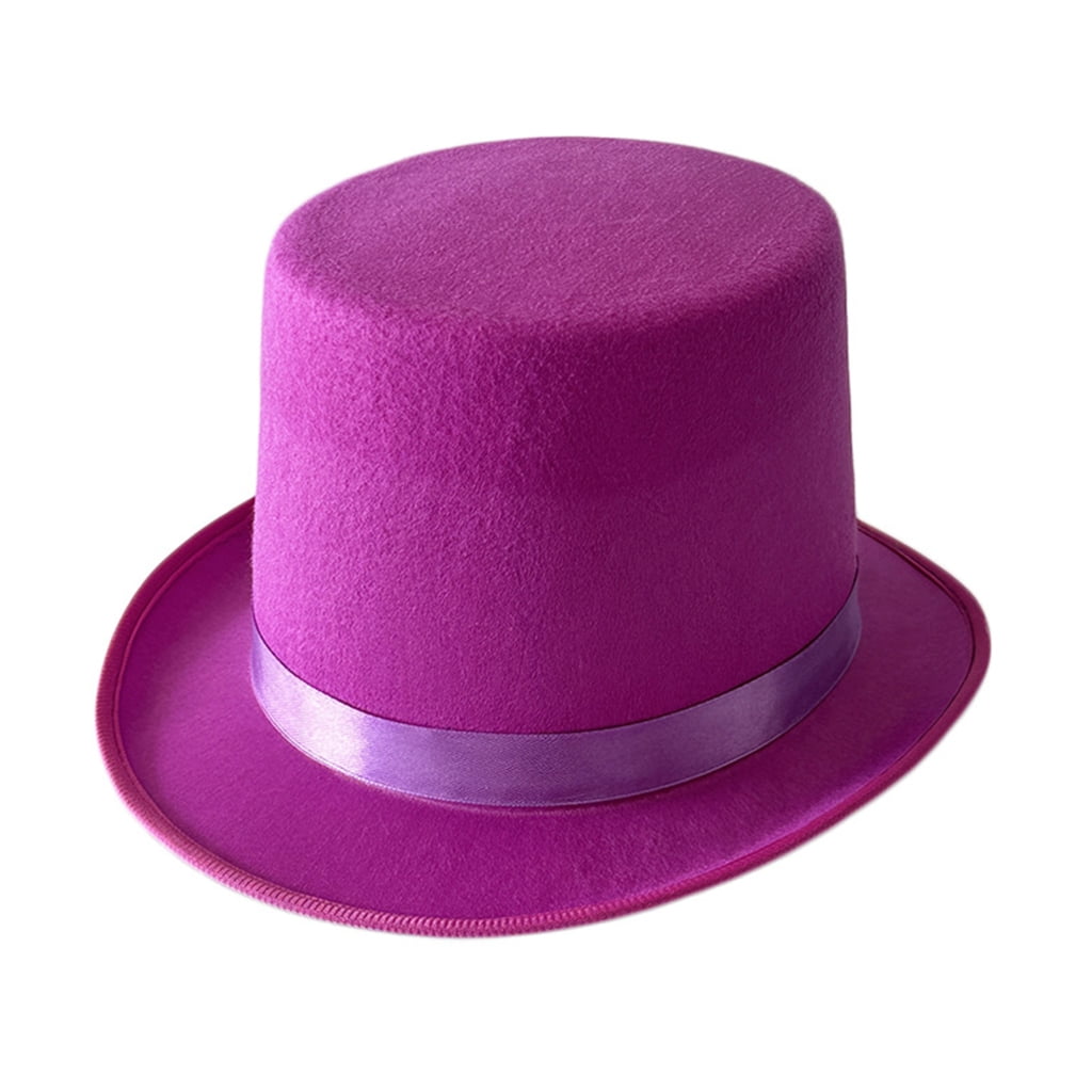 lanema Magician Top Hat Felt Magician Cap Dressing up Accessory for ...