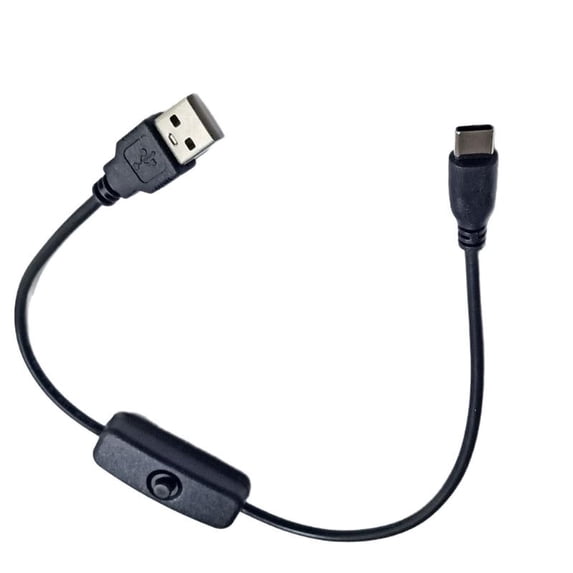lanema Male to Male Connector Cord USB to USB C Power Cable with Power ...