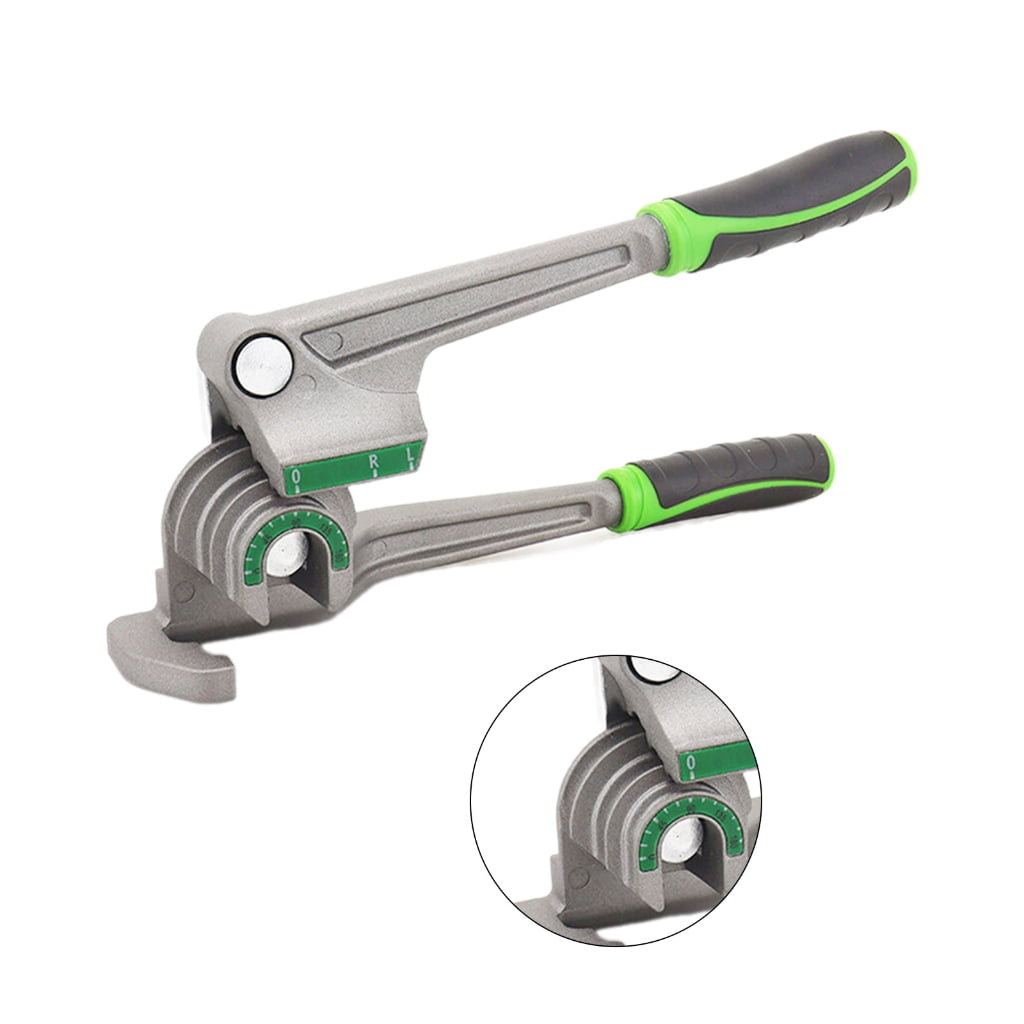 lanema Manual Tube Bender Tubing Bender 180 Degree Pipe Bending Tool Copper Tubing Bender 1/4 ...