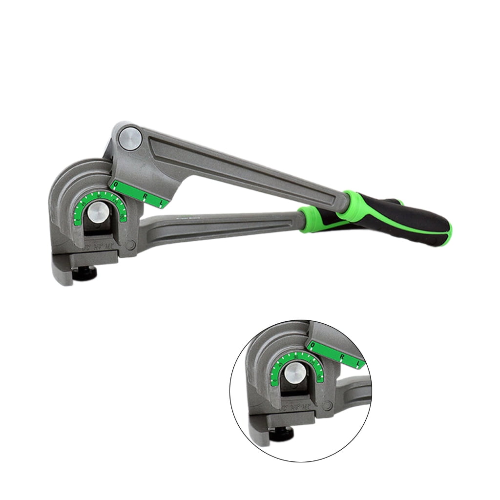 lanema Manual Tube Bender Tubing Bender 180 Degree Pipe Bending Tool Copper Tubing Bender 1/4 ...