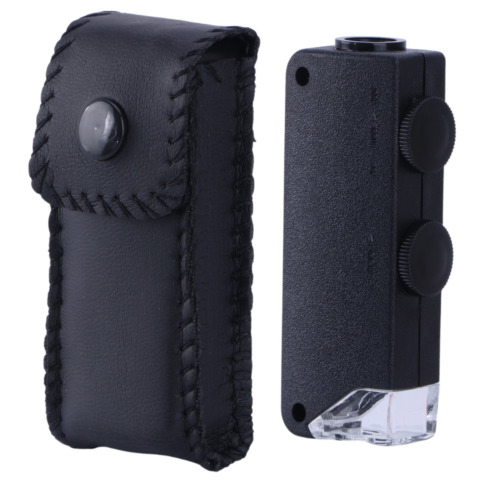 lanema Mini Handheld 60x-100x Pocket Microscope Magnifer Loupe ...