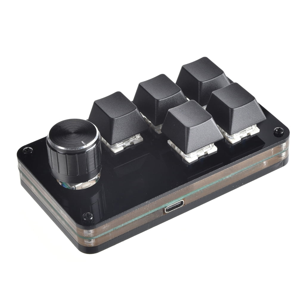 lanema Mini Keyboard 2/3/4/5 Key 1 Knob Gamer Programmable Keypad DIY ...