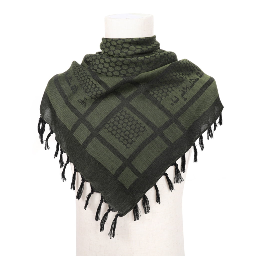 lanema Multi Purpose Jacquard Pattern Kerchief Teens Keffiyeh Headscarf ...