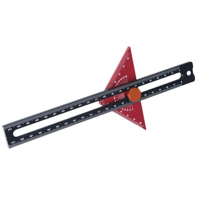 lanema Multiple Angled Woodwork Measuring Rulers with Flexible ...