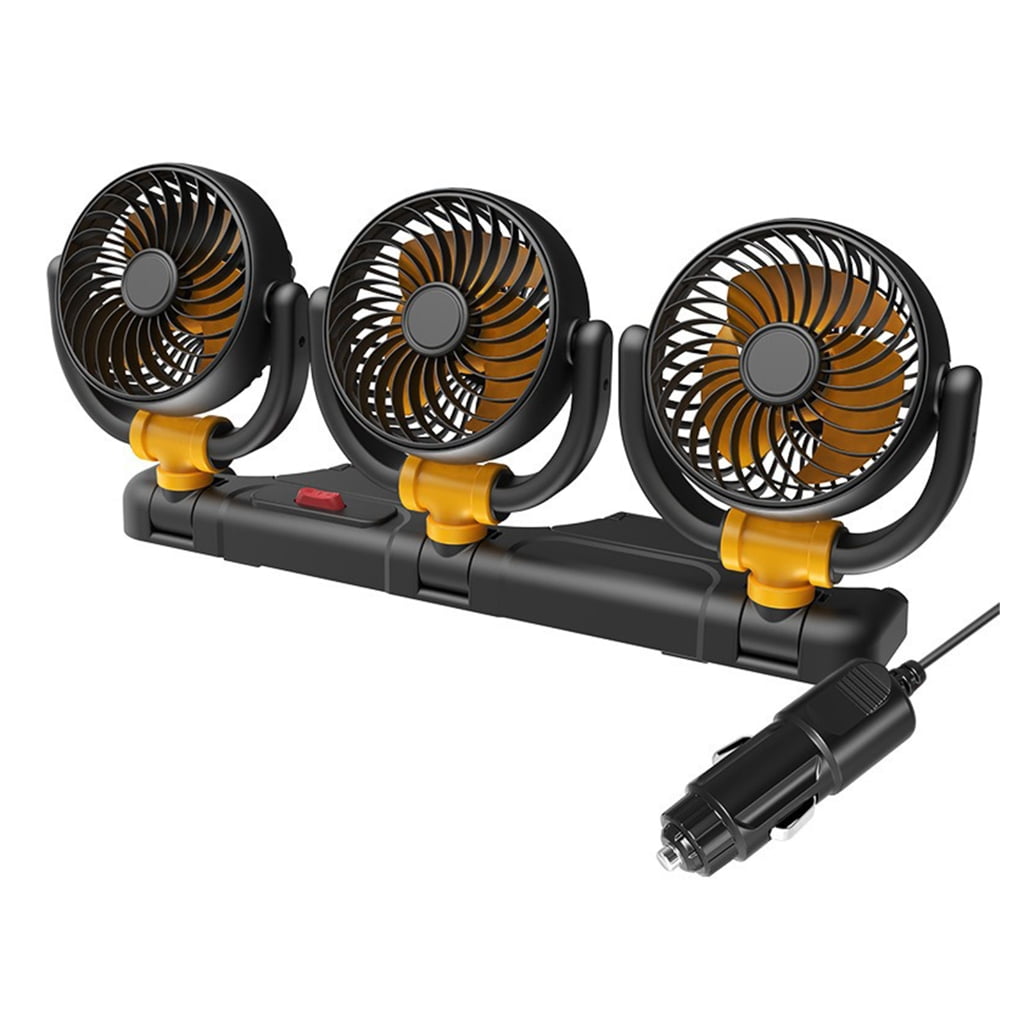 lanema Multiple Head Electric Fan for Car Camping Office Indoor ...