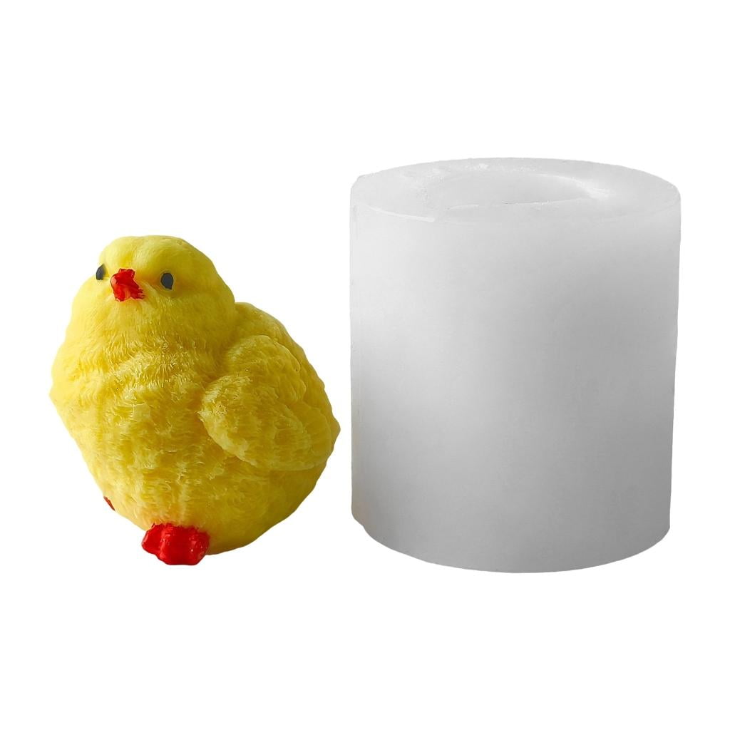 lanema Flexible Silicone Chicken for Crafting Charm Chicken Shapes ...