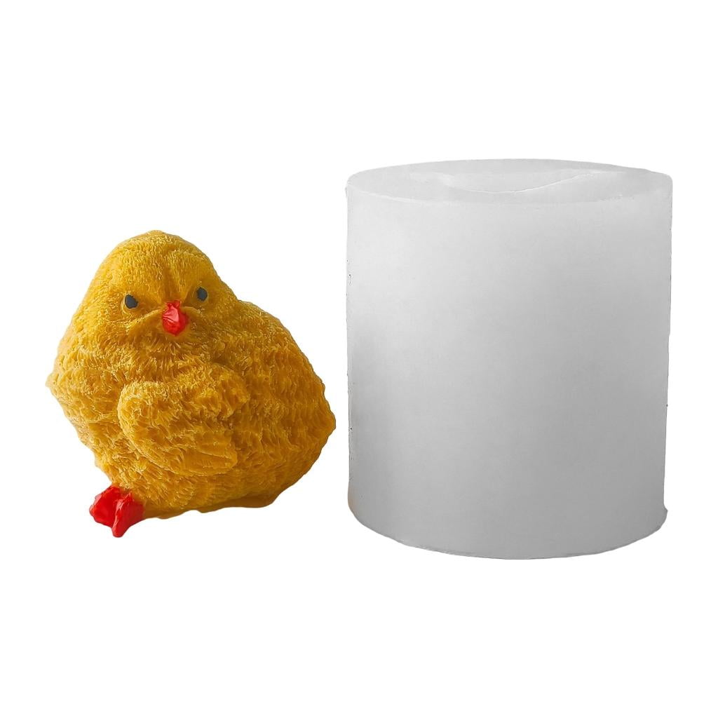 lanema Flexible Silicone Chicken for Crafting Charm Chicken Shapes ...