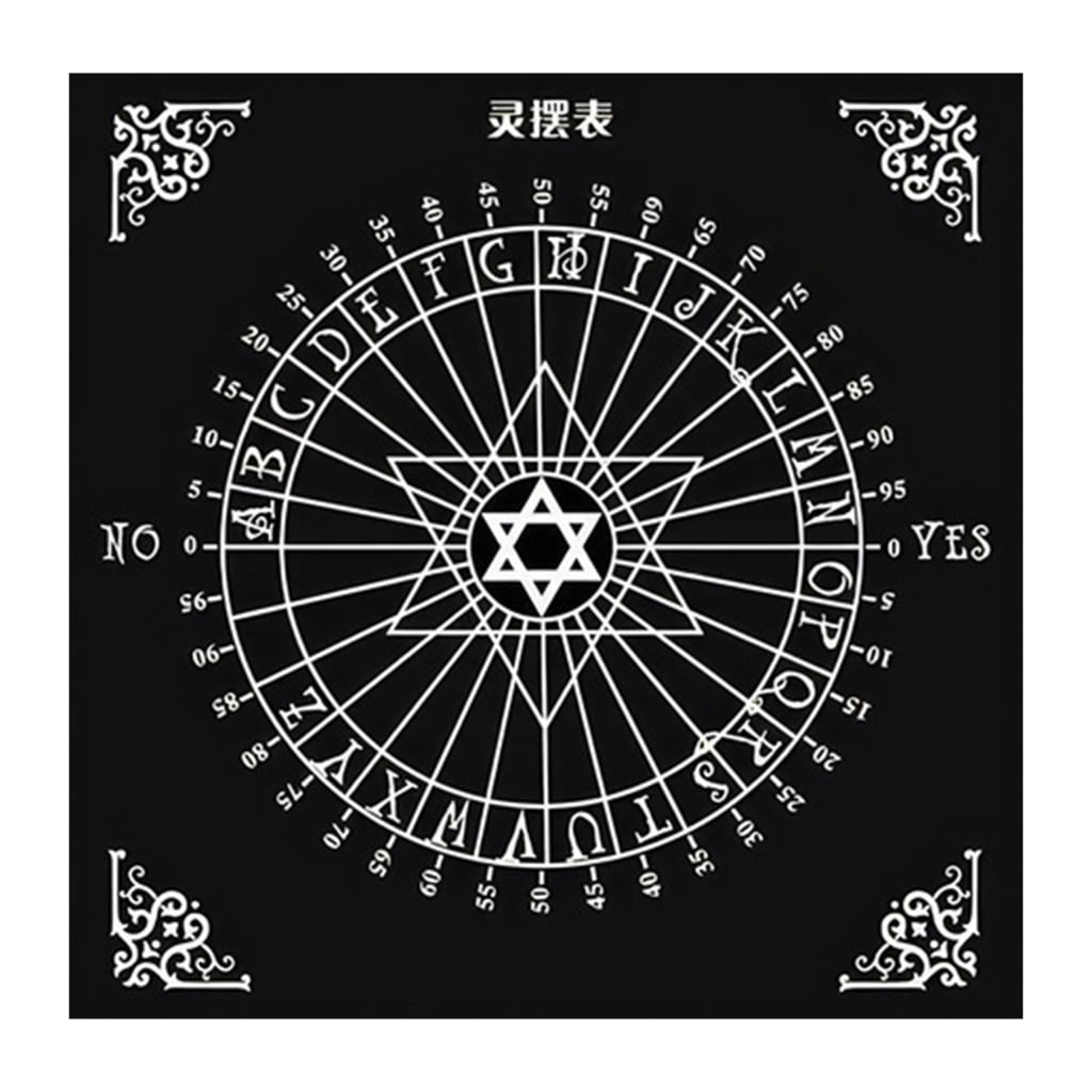 lanema Mysterious Symbol Astrology Tarot Tablecloth Altars Cloth ...