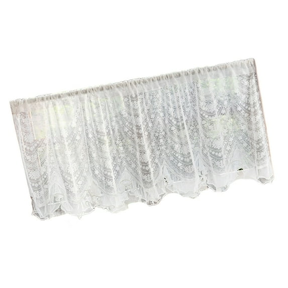 lanema Natural Polyester Fabric Sheer Panel for Openings Rod Pocket ...
