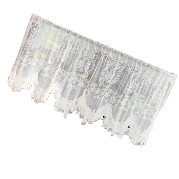 lanema Natural Polyester Fabric Sheer Panel for Openings Rod Pocket ...