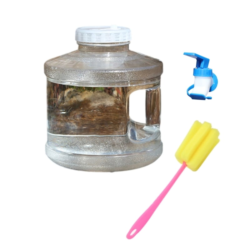 lanema Outdoor Water Dispenser Bucket With Handle Spigot And Brush ...