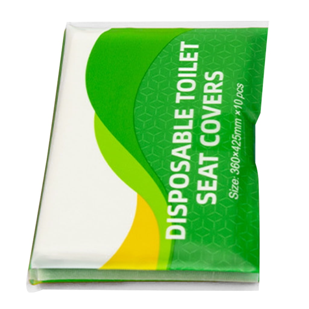 lanema Pack of 10 Disposables Flushable Paper Toilet Seat Liner for ...
